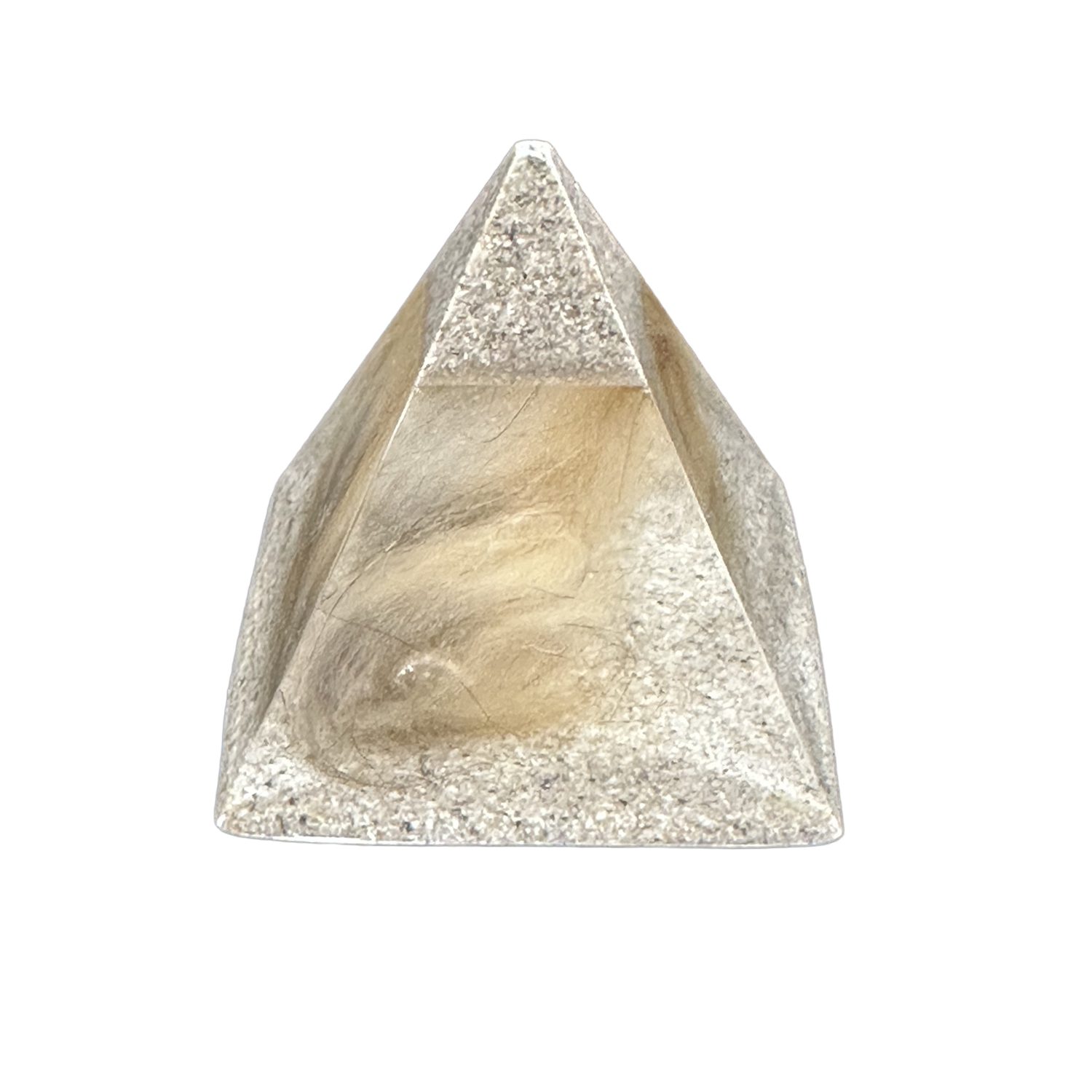 Actual Ash/Fur Pyramid - Pet Passages Commerce